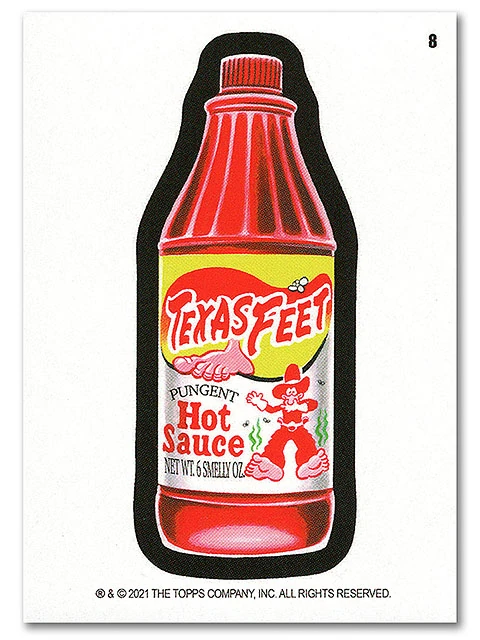 Texas Feet | Wacky Packages Wiki | Fandom