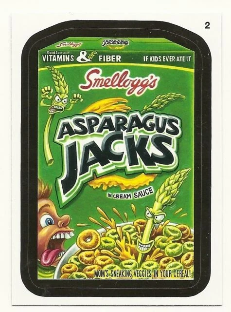Asparagus Jacks | Wacky Packages Wiki | Fandom