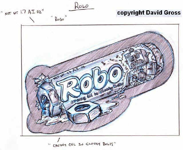 Robo Rough Art Wacky Packages Wiki Fandom