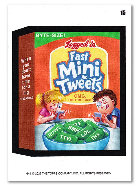 Fast Mini Tweets | Wacky Packages Wiki | Fandom