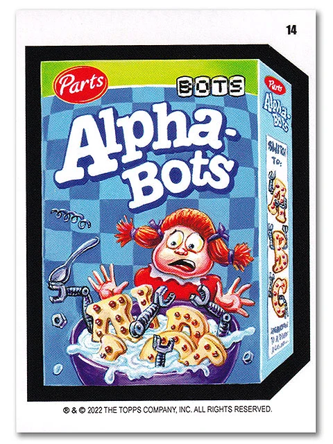 Alpha-Bots | Wacky Packages Wiki | Fandom