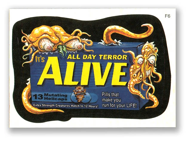 Alive | Wacky Packages Wiki | Fandom