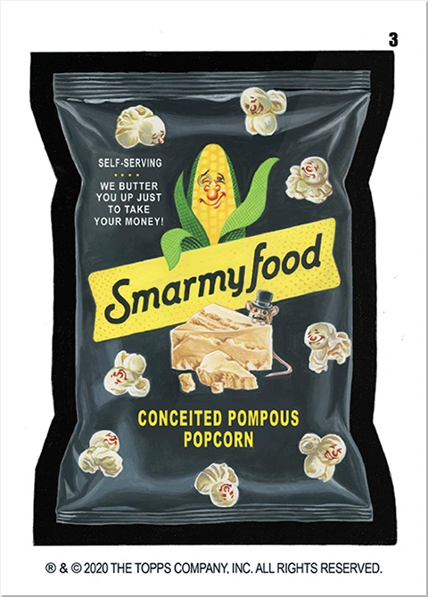 Smarmy Food | Wacky Packages Wiki | Fandom