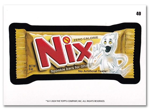 Nix Candy Bar | Wacky Packages Wiki | Fandom