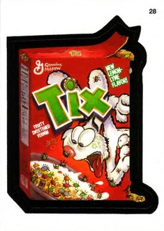 Tix Cereal | Wacky Packages Wiki | Fandom