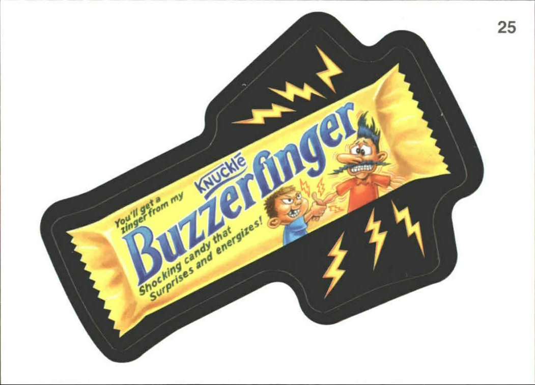 Buzzerfinger | Wacky Packages Wiki | Fandom
