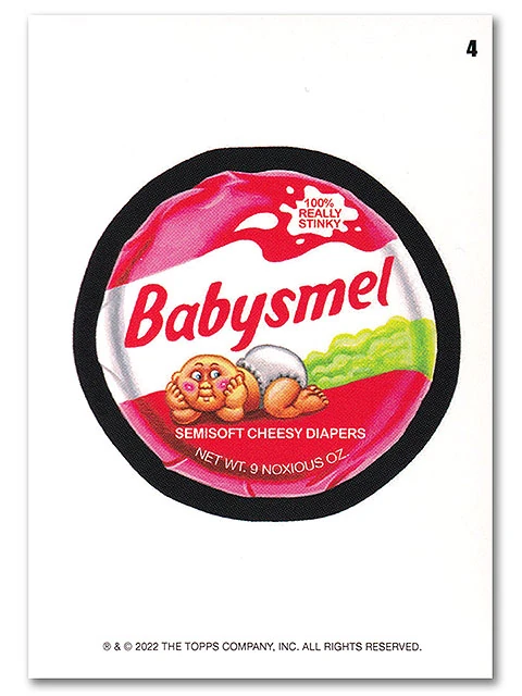 Babysmel Semisoft Cheesy Diapers | Wacky Packages Wiki | Fandom