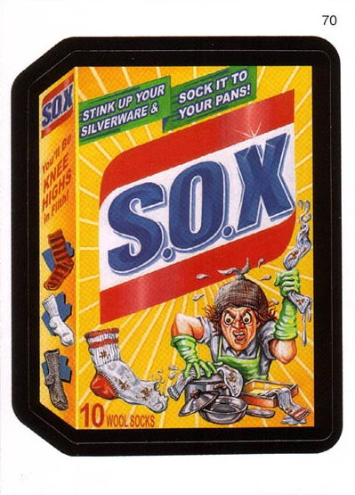 SOX | Wacky Packages Wiki | Fandom