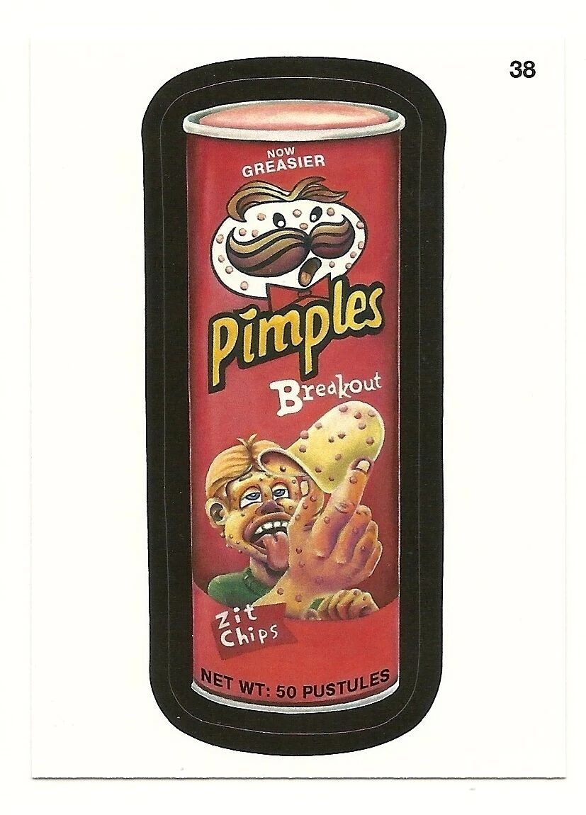 Pimples Breakout Zit Chips | Wacky Packages Wiki | Fandom