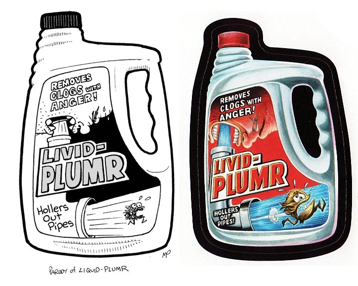 Livid-Plumr (rough concept) | Wacky Packages Wiki | Fandom