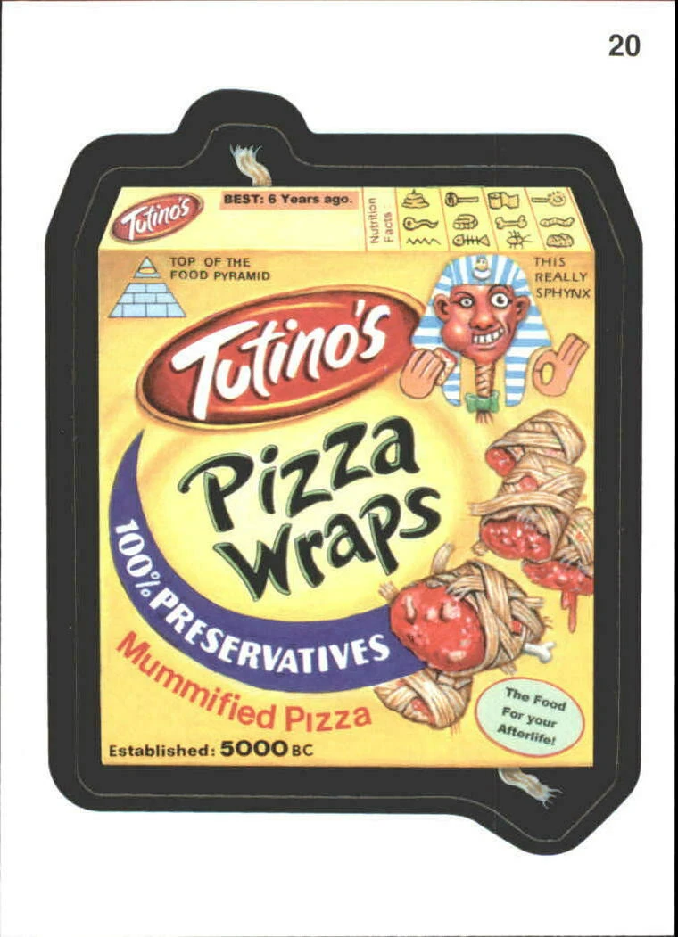 Pizza Wraps | Wacky Packages Wiki | Fandom