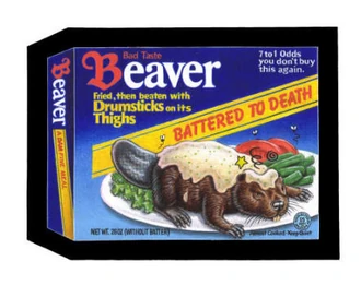 Beaver | Wacky Packages Wiki | Fandom