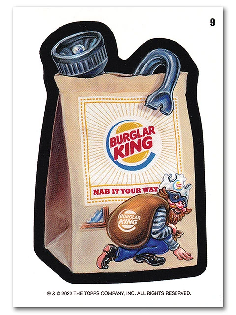 Burglar King | Wacky Packages Wiki | Fandom