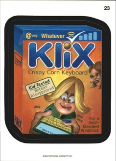 Klix | Wacky Packages Wiki | Fandom