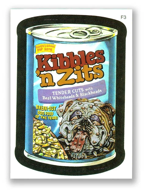 Kibbles 'n Zits | Wacky Packages Wiki | Fandom