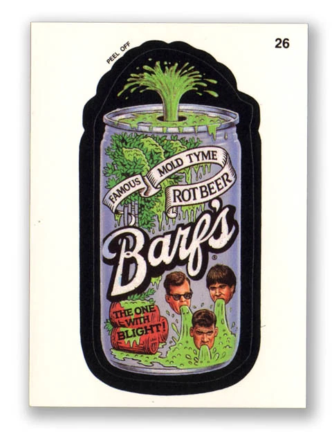 Barf's | Wacky Packages Wiki | Fandom