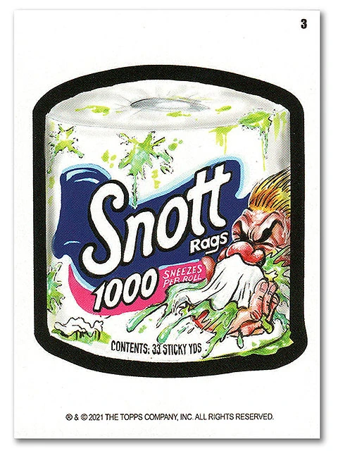Snott Rags | Wacky Packages Wiki | Fandom