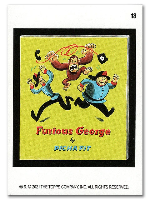 Furious George (ANMS) | Wacky Packages Wiki | Fandom