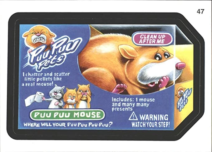 Puu Puu Pets | Wacky Packages Wiki | Fandom