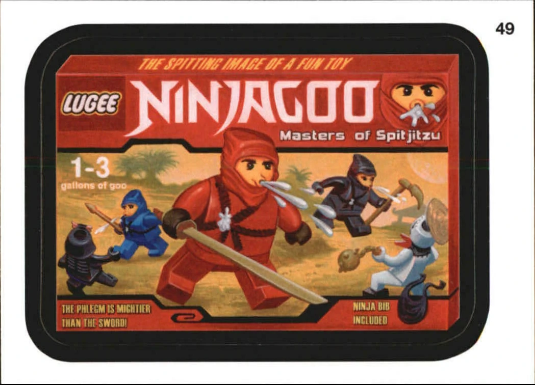 Lugee Ninjagoo | Wacky Packages Wiki | Fandom