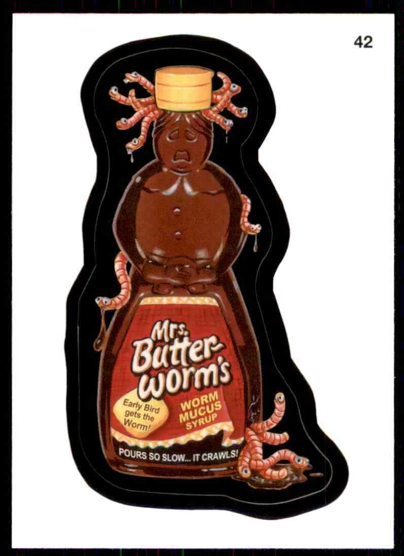 Mrs. Butter-Worm's | Wacky Packages Wiki | Fandom