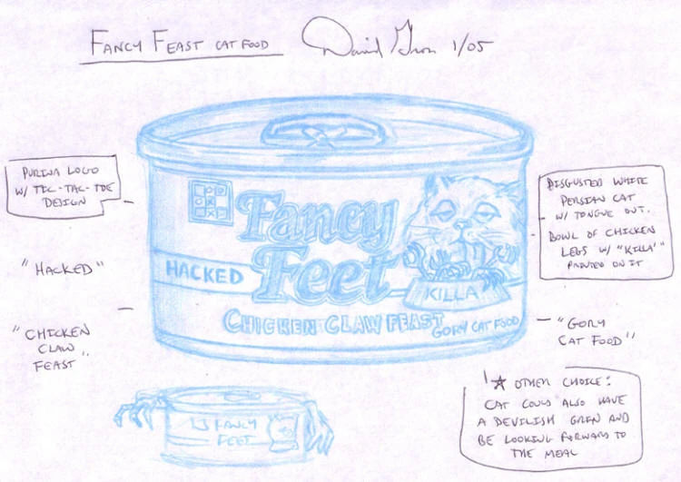 Fancy Feet (rough art) | Wacky Packages Wiki | Fandom