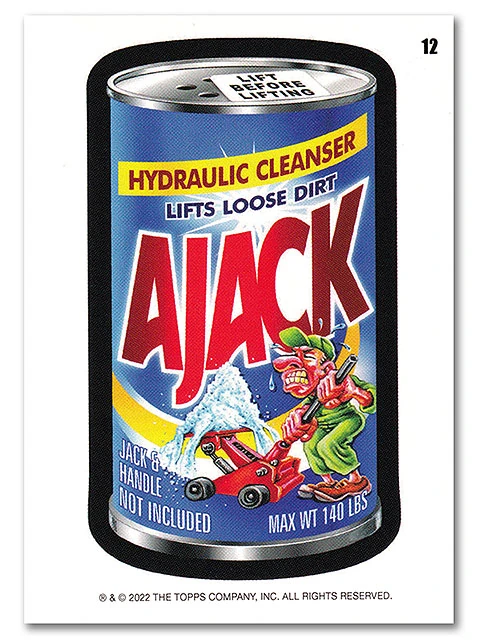 Ajack Cleanser | Wacky Packages Wiki | Fandom