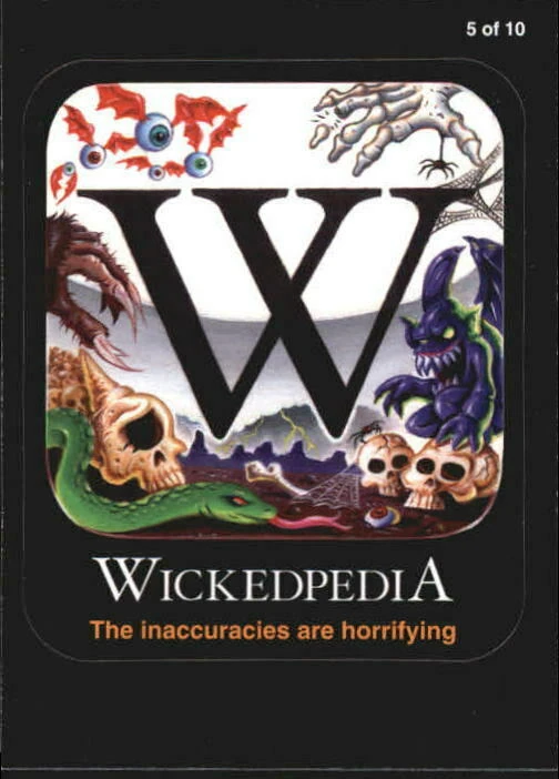 Wickedpedia | Wacky Packages Wiki | Fandom