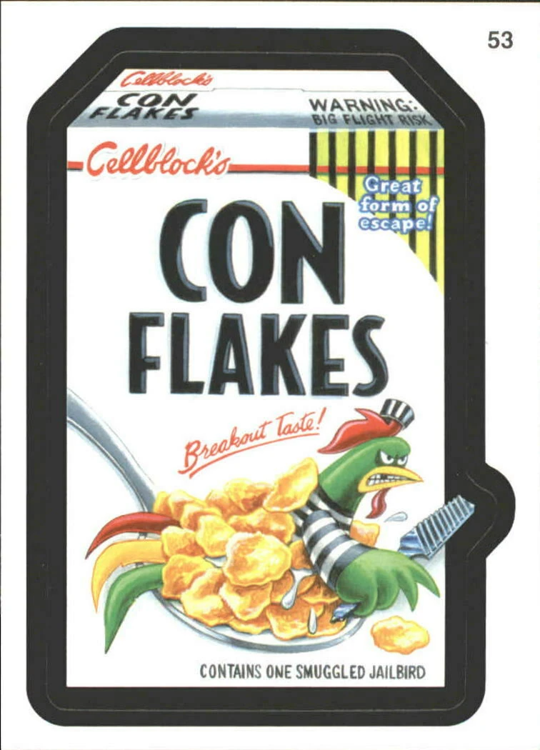 Con Flakes | Wacky Packages Wiki | Fandom