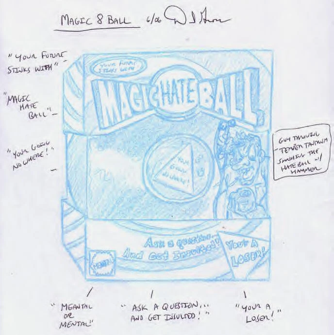 Magic Hate Ball | Wacky Packages Wiki | Fandom