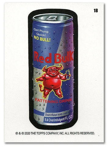 Red Bulk | Wacky Packages Wiki | Fandom
