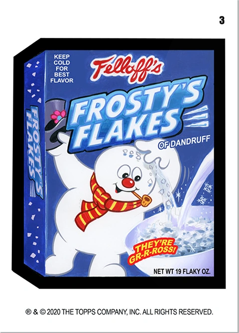 Frosty's Flakes | Wacky Packages Wiki | Fandom
