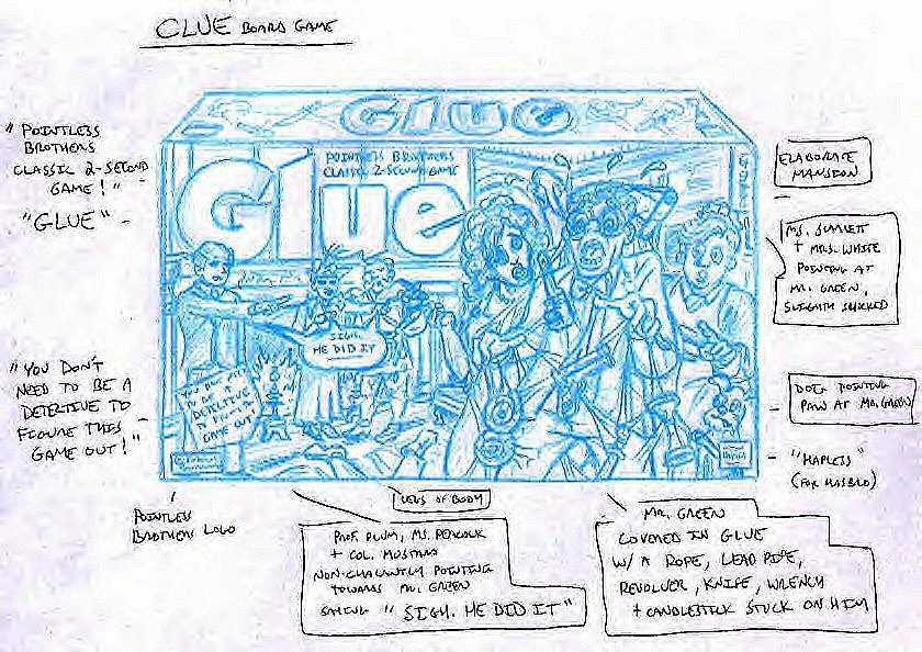 Glue | Wacky Packages Wiki | Fandom