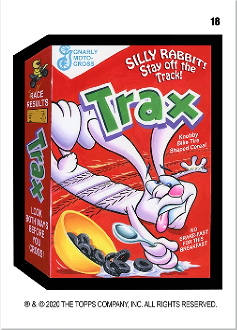 Gnarly Moto-Cross Trax | Wacky Packages Wiki | Fandom