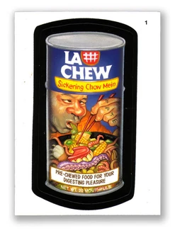 La Chew | Wacky Packages Wiki | Fandom