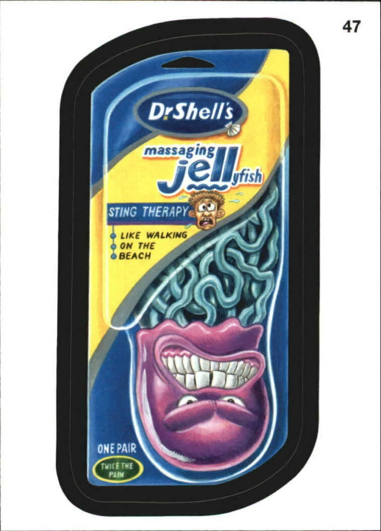 Dr. Shell's Massaging Jellyfish | Wacky Packages Wiki | Fandom