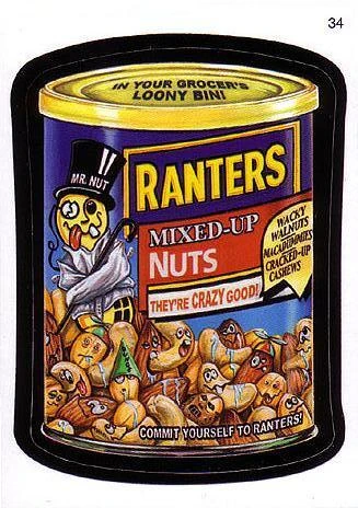 Ranters | Wacky Packages Wiki | Fandom