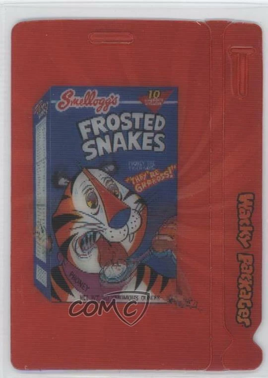 Smellogg's Frosted Snakes (motion card) | Wacky Packages Wiki | Fandom