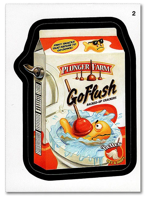 Plunger Farm Go Flush | Wacky Packages Wiki | Fandom
