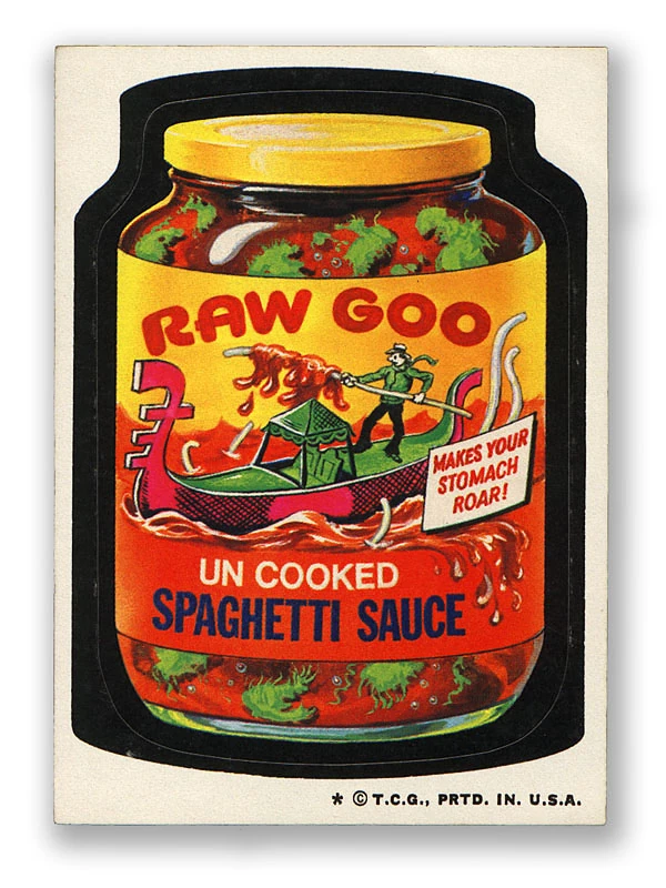 Raw Gloo | Wacky Packages Wiki | Fandom