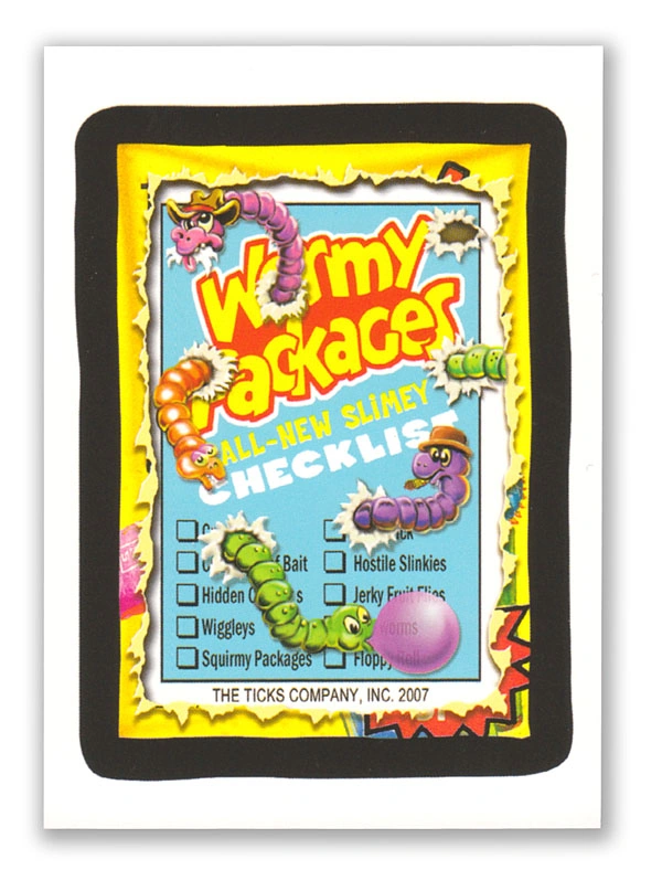 Wormy Packages (What's In The Box) | Wacky Packages Wiki | Fandom