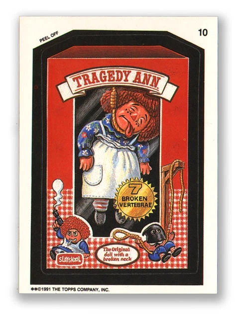 Tragedy Ann | Wacky Packages Wiki | Fandom