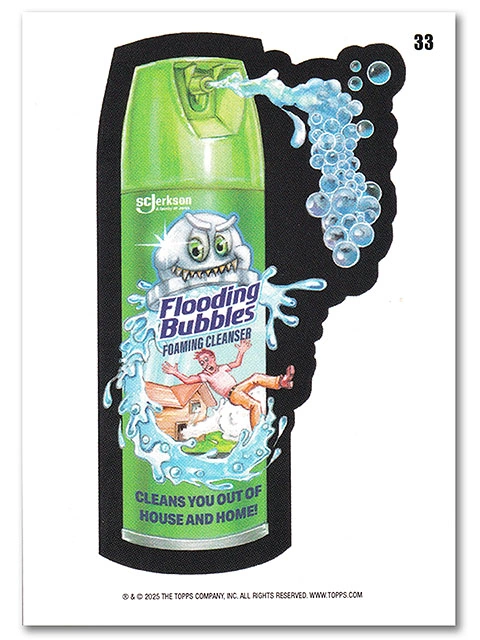Flooding Bubbles | Wacky Packages Wiki | Fandom