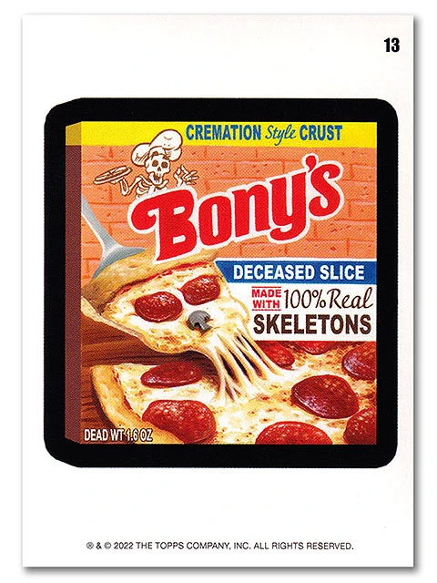 Bony’s Pizza | Wacky Packages Wiki | Fandom