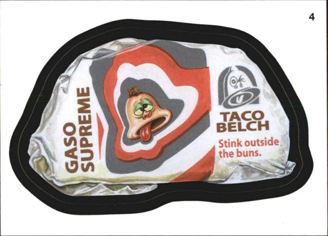 Taco Belch Gaso Supreme | Wacky Packages Wiki | Fandom