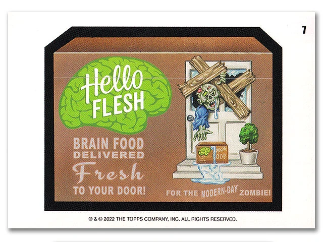 Hello Flesh | Wacky Packages Wiki | Fandom