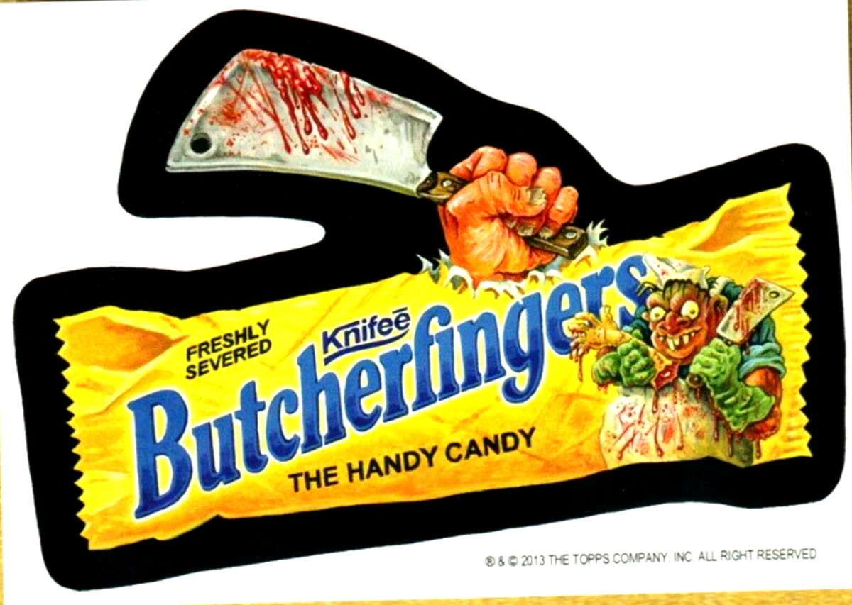 Butcherfingers | Wacky Packages Wiki | Fandom