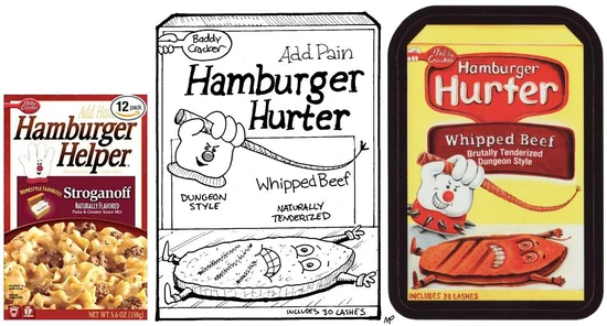 Hamburger Hurter (rough concept) | Wacky Packages Wiki | Fandom