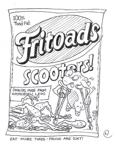 Fritoads | Wacky Packages Wiki | Fandom