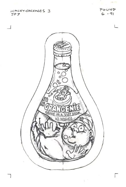Orangenie | Wacky Packages Wiki | Fandom